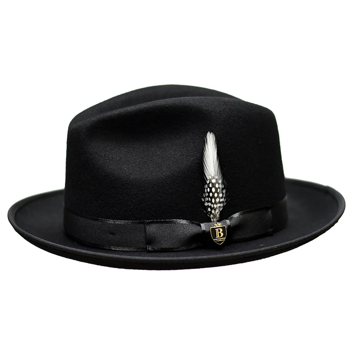 Bruno Capelo Hi Boi High Crown Wool Fedora Hat | DAPPERFAM